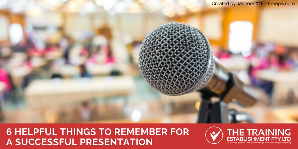 6 HELPFUL THINGS TO REMEMBER FOR A SUCCESSFUL PRESENTATION - Disc-ourse