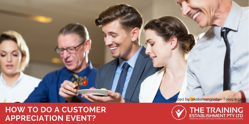 HOW TO DO A CUSTOMER APPRECIATION EVENT? - Disc-ourse
